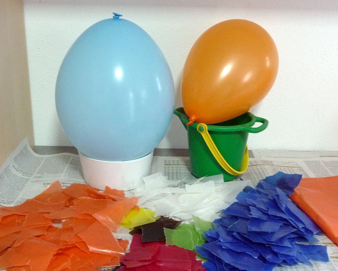Luftballon-Laterne basteln | Elternzeitung Luftballon